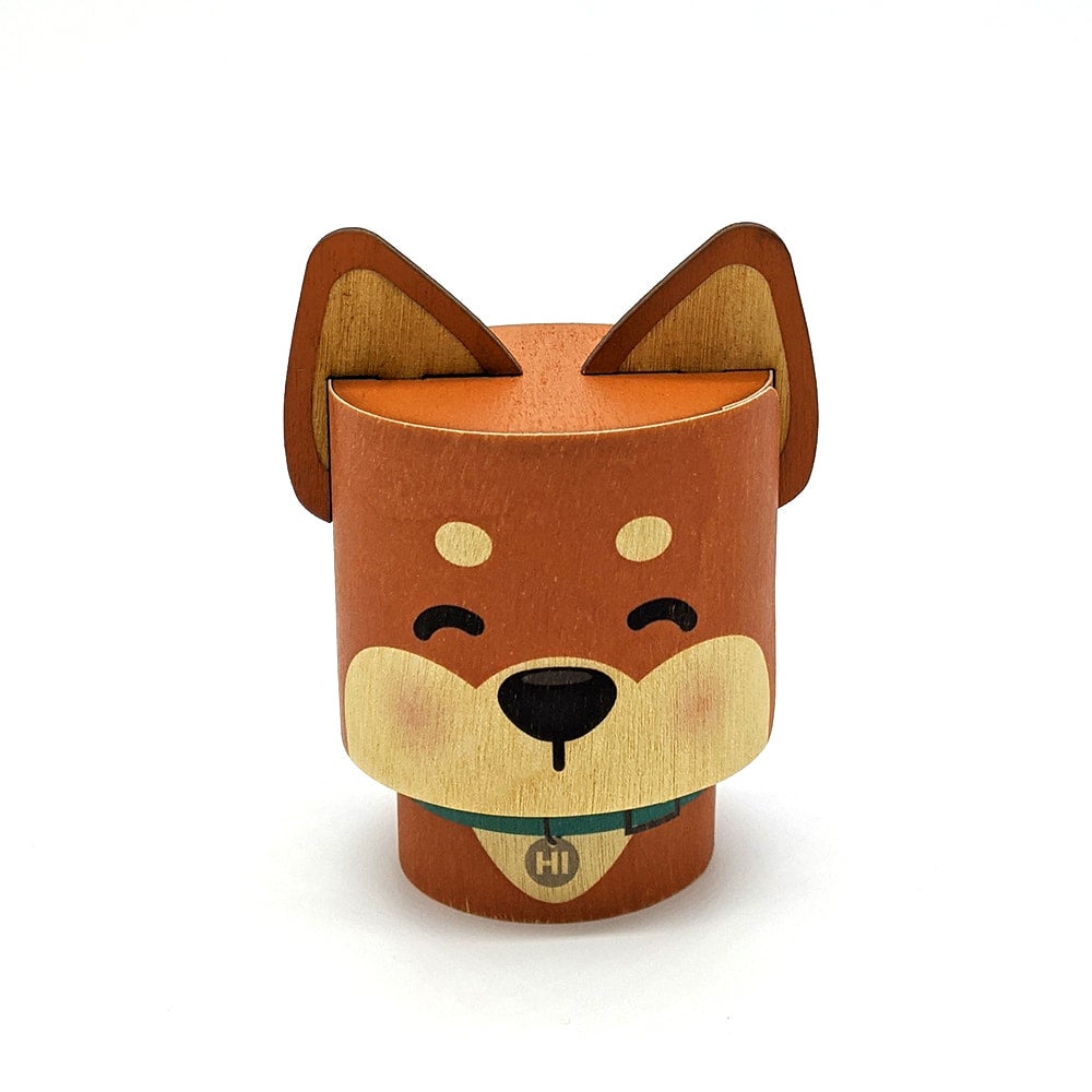 Kokeshi Gift Box - Shiba Inu | Shop Toast